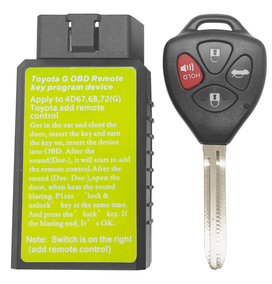 Extra-Partss Car Key Fob DIY OBD Programmer tool for 2008 2009 2010 To